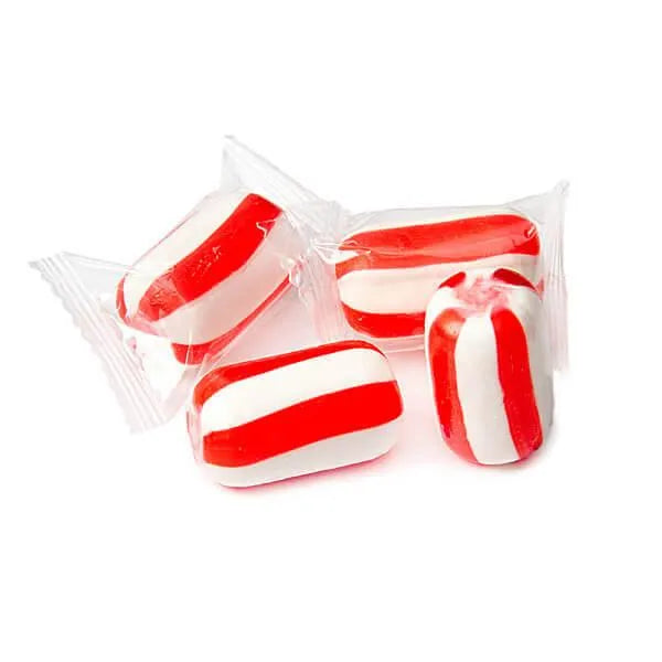 YumJunkie Sassy Cylinders Cherry Red Striped Hard Candy: 5LB Bag ...