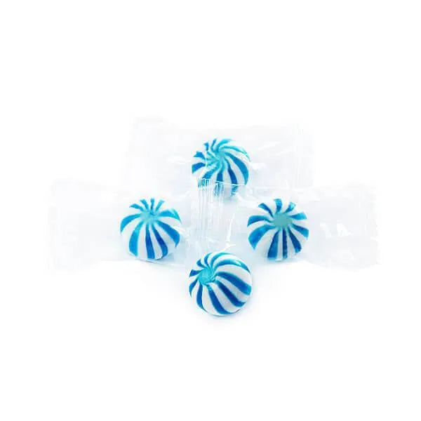 YumJunkie Sassy Spheres Blueberry Blue Striped Candy Balls - Petite ...