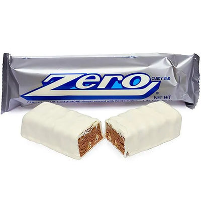 Zero Candy Bars: 24-Piece Box – Candy Warehouse