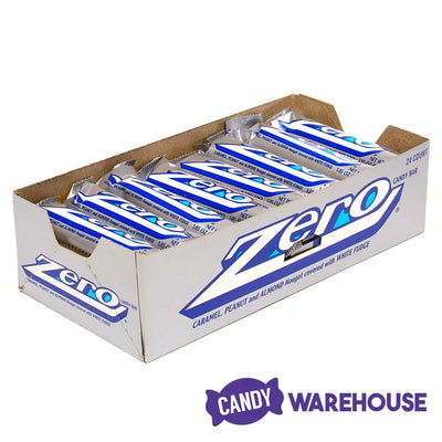 Zero Candy Bars: 24-Piece Box – Candy Warehouse